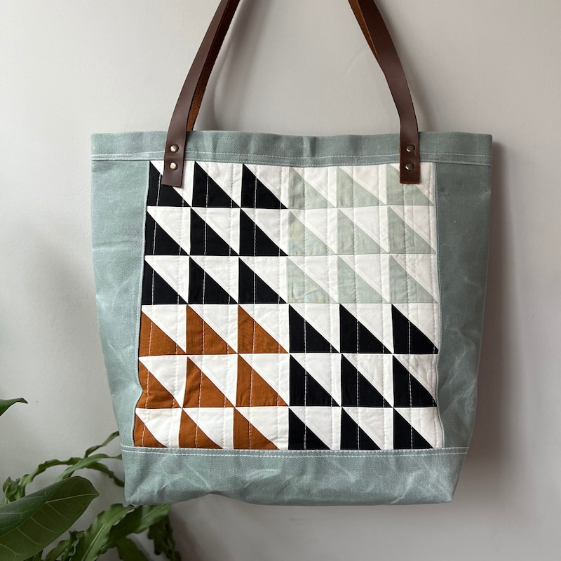 Quilted Tote Bag - Etsy