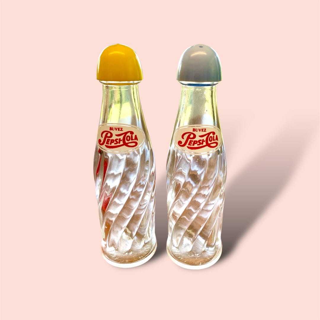 Vintage French Canadian Pepsi-cola Salt and Pepper Shakers Buvez Pepsi ...