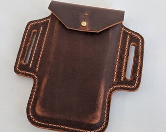 Leather Phone Holster Open Top Phone Case With Belt Loops | Etsy