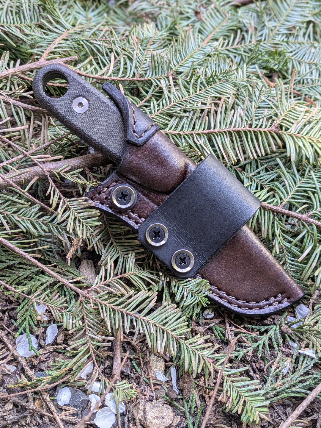 Esee Izula 2 Leather Scout Cross Draw Sheath, the Scout Ant- Brown - Etsy