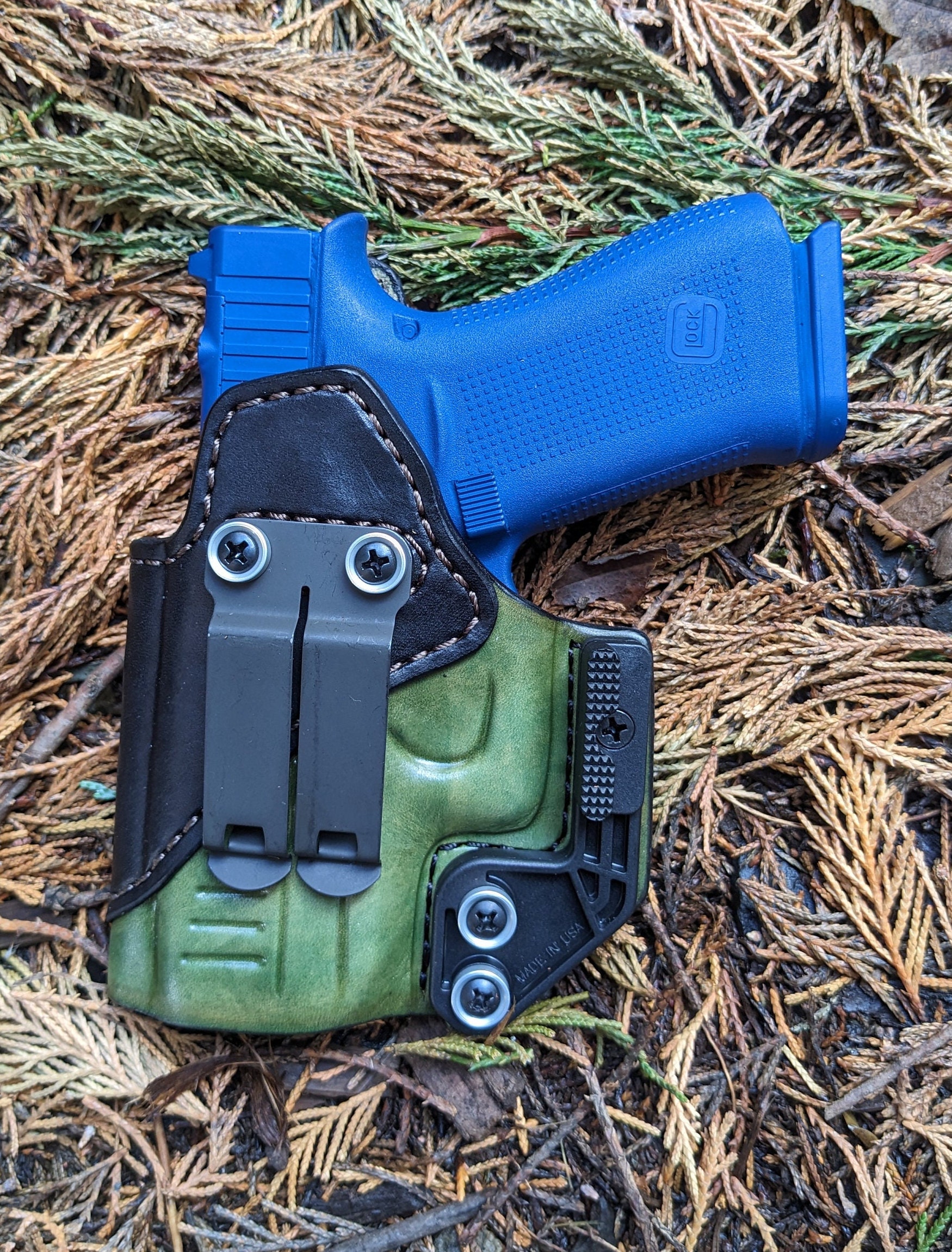 Glock 43x MOS holster for left hand concealed carry