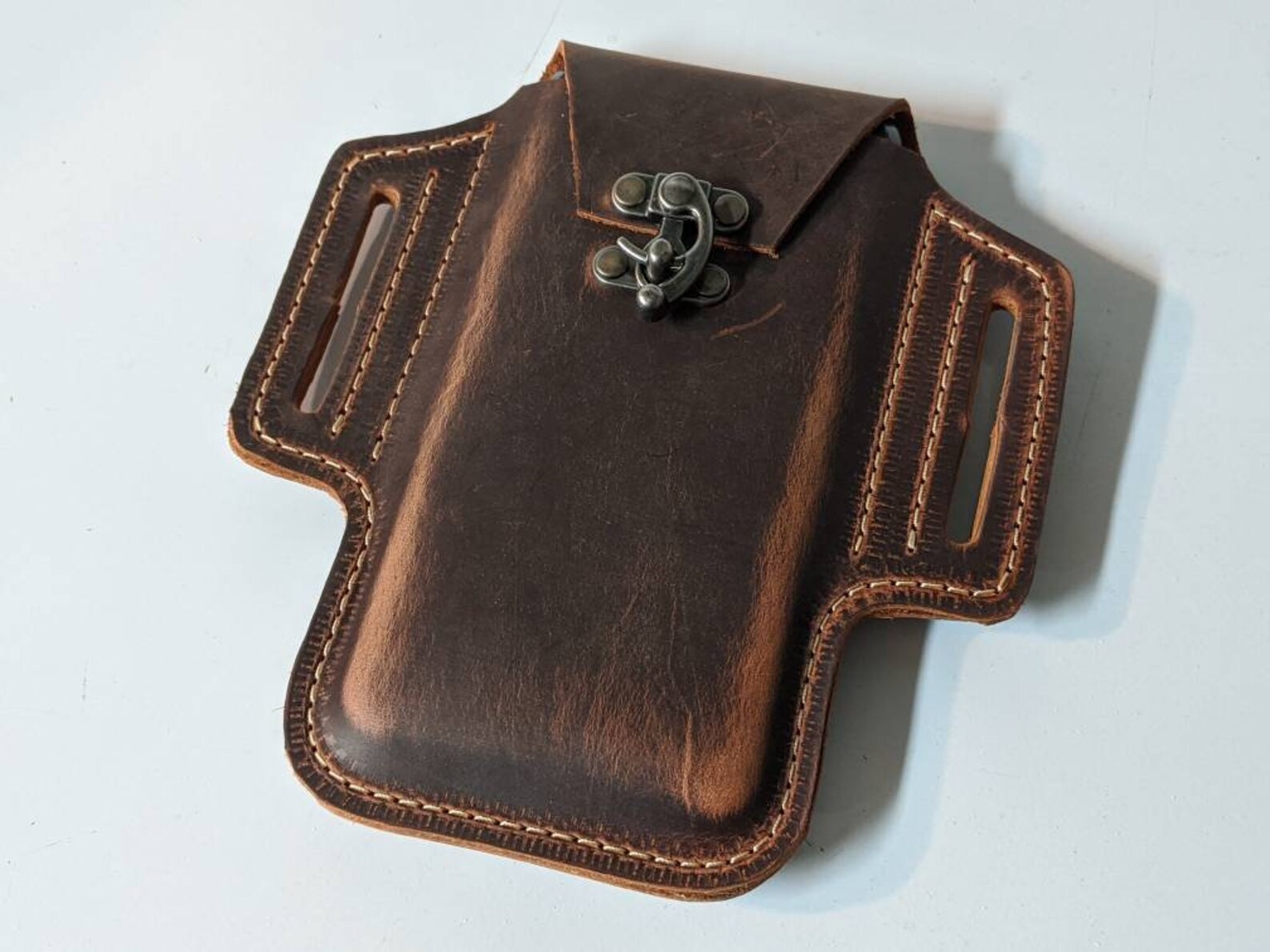 Leather Phone Holster Leather Phone Case With Belt Loops - Etsy