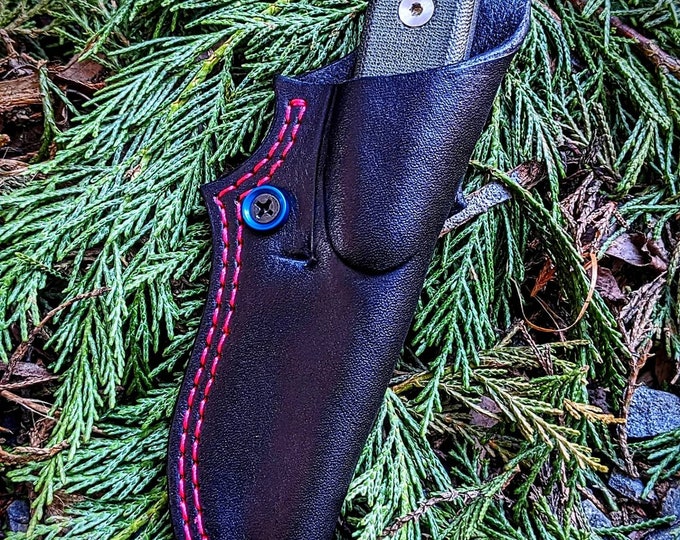 Esee Izula II Sheath, Custom Vertical Carry Leather Sheath - Etsy