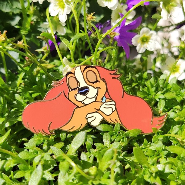 Lady and the Tramp Pin - Etsy