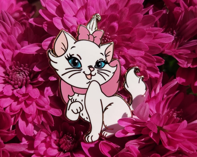 Marie Cat the Aristocats Cute Enamel Fantasy Pin - Etsy