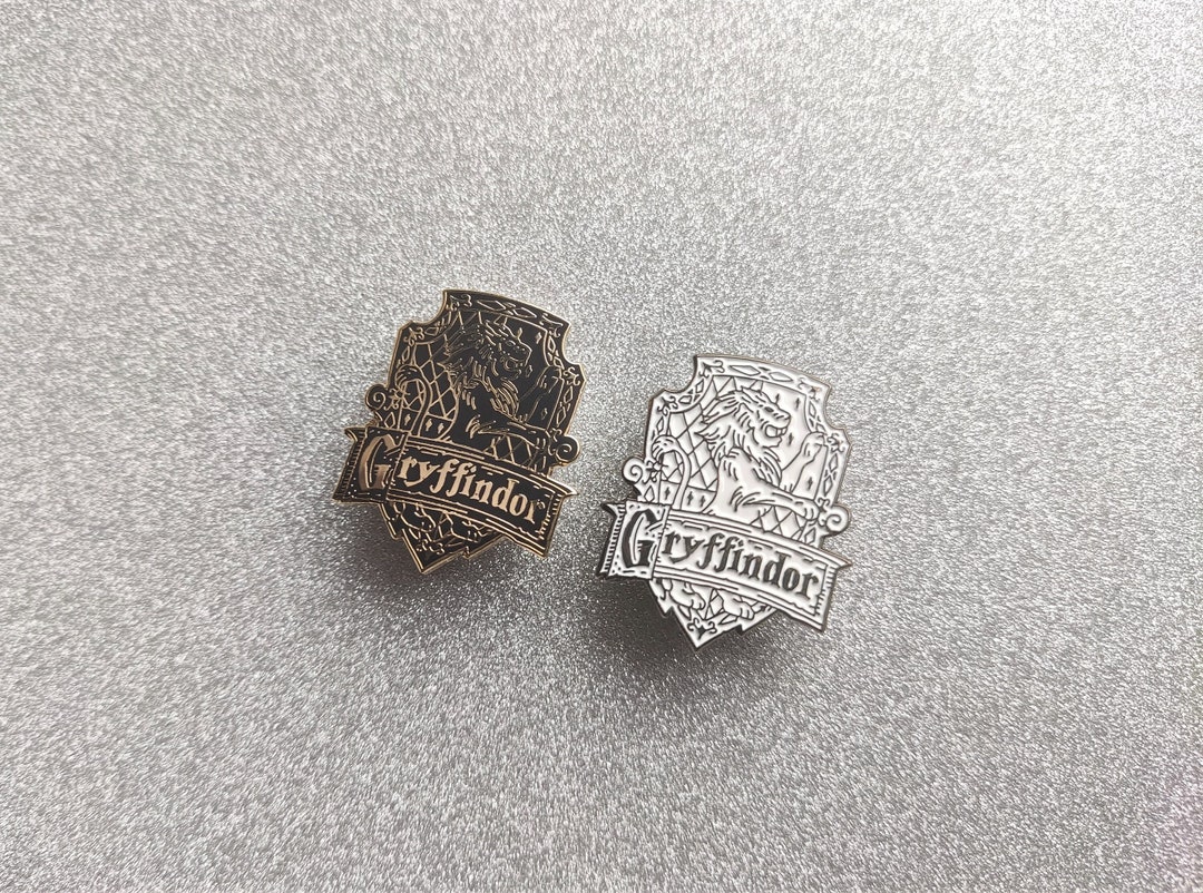 Wizard Magic House Crest Enamel Pin - Etsy