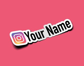 Instagram Sticker | Etsy