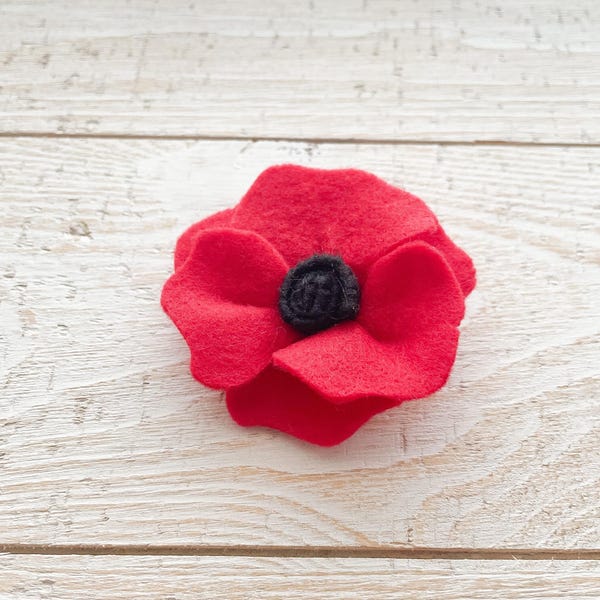 Poppy Applique - Etsy