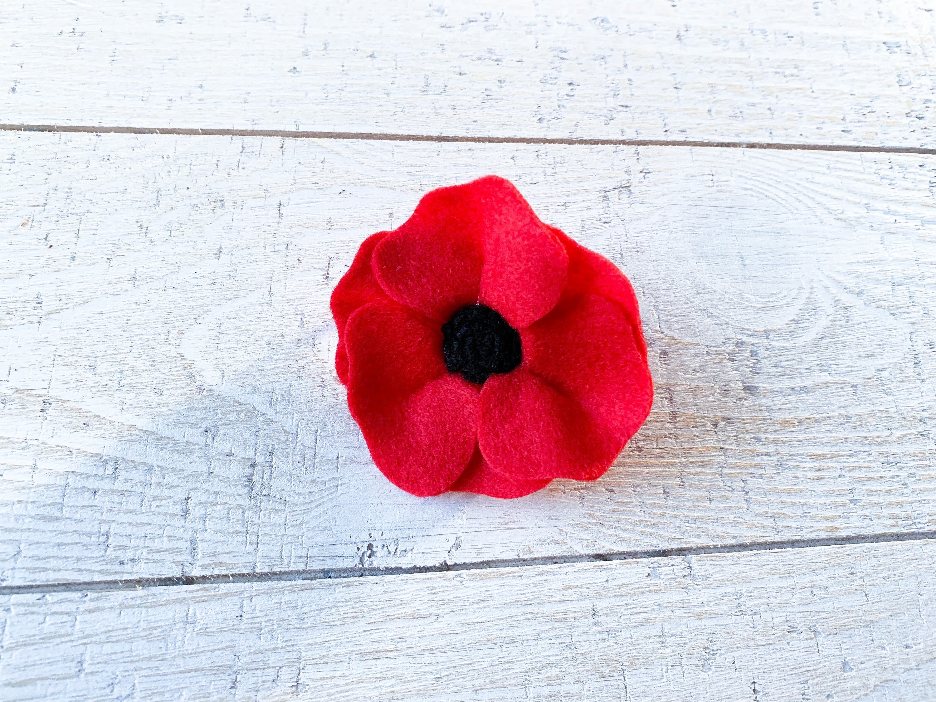 Felt Poppy Brooch Felt Remembrance Day Poppy Felt Poppy - Etsy Canada