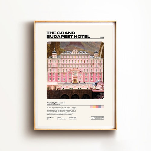 MIDCENTURY MODERN MOVIE Poster Minimal Movie Print Retro | Etsy UK