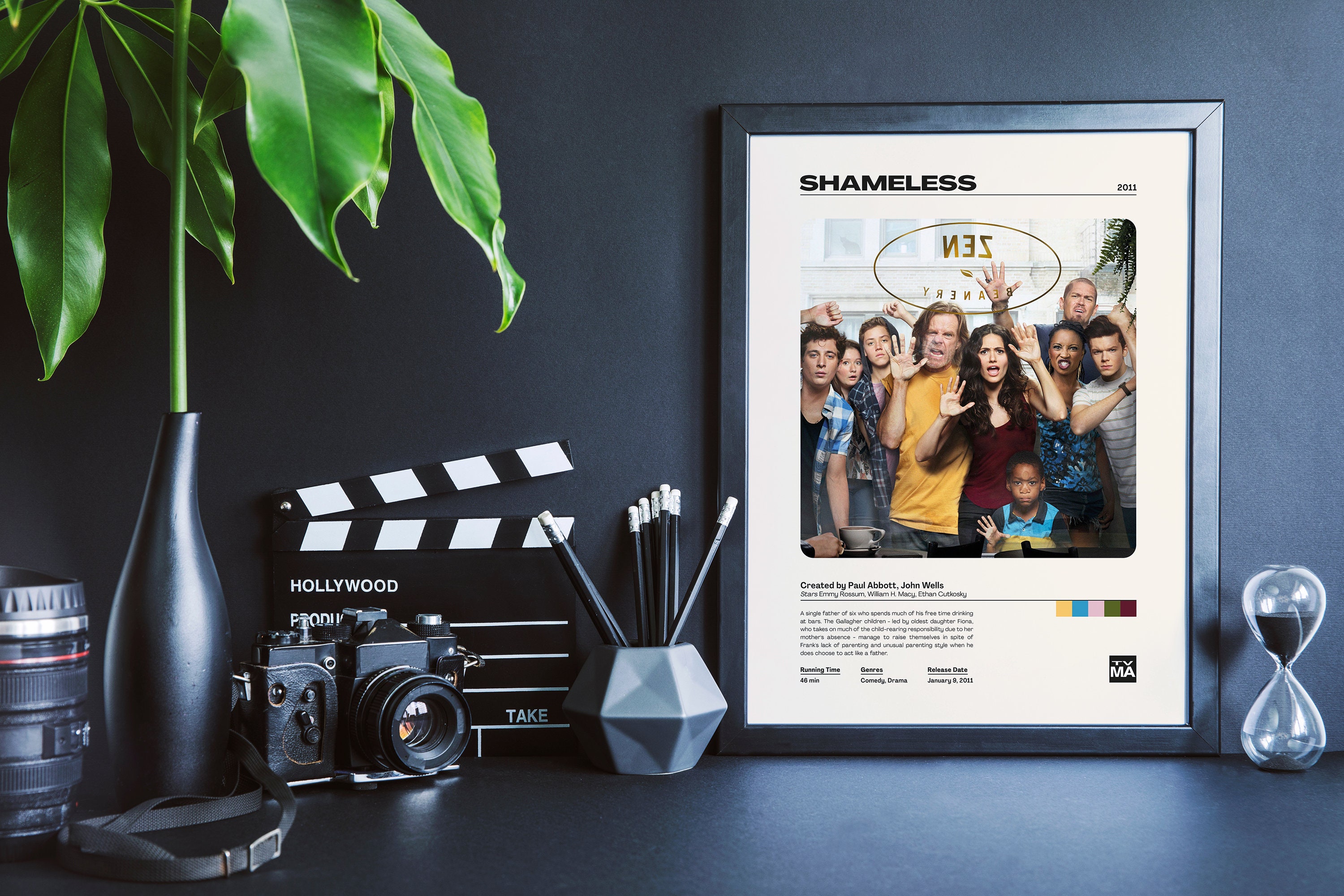 MIDCENTURY TV SERIES Poster, Minimal Tv Series Print, Retro Tv Series ...