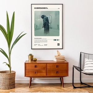 MIDCENTURY TV SERIES Poster, Minimal Tv Series Print, Retro Tv Series ...