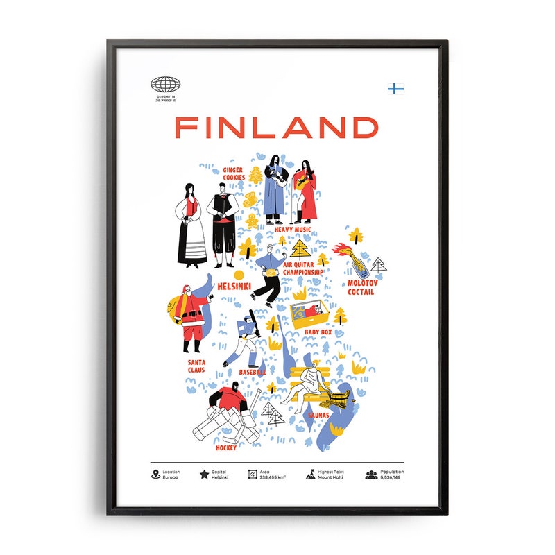 Finland Poster - Etsy