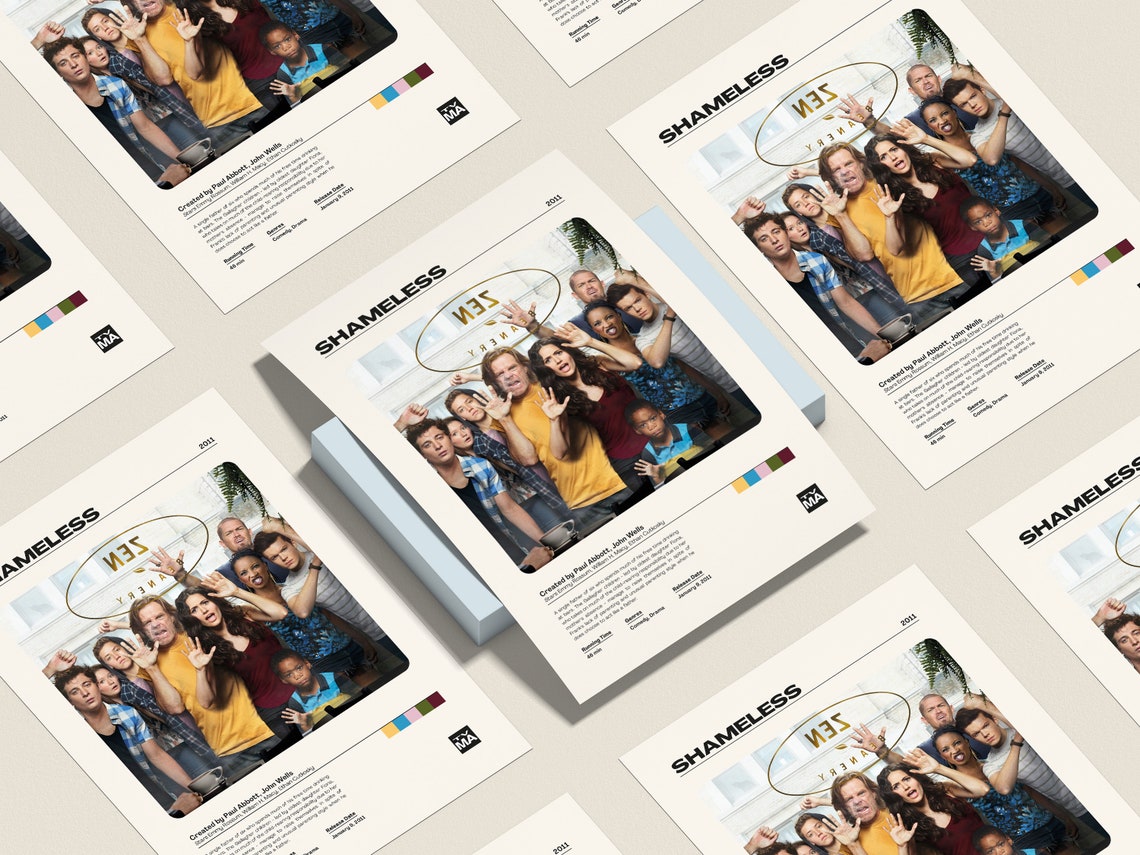 MIDCENTURY TV SERIES Poster, Minimal Tv Series Print, Retro Tv Series ...