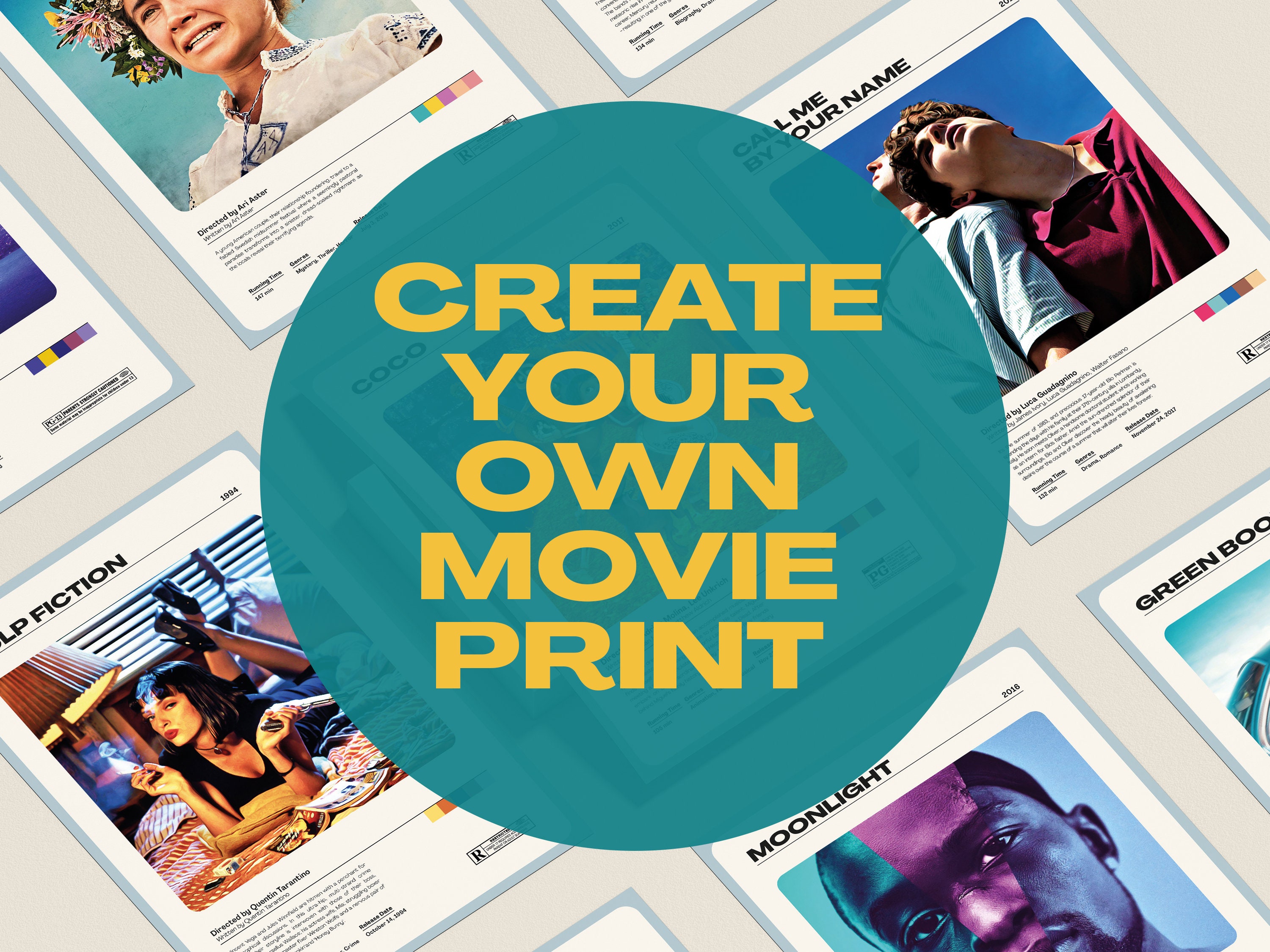 Custom Movie Poster Custom Film Print Create Your Own Movie Etsy Custom Movie Poster Custom Film Print Create Your Own Movie Etsy