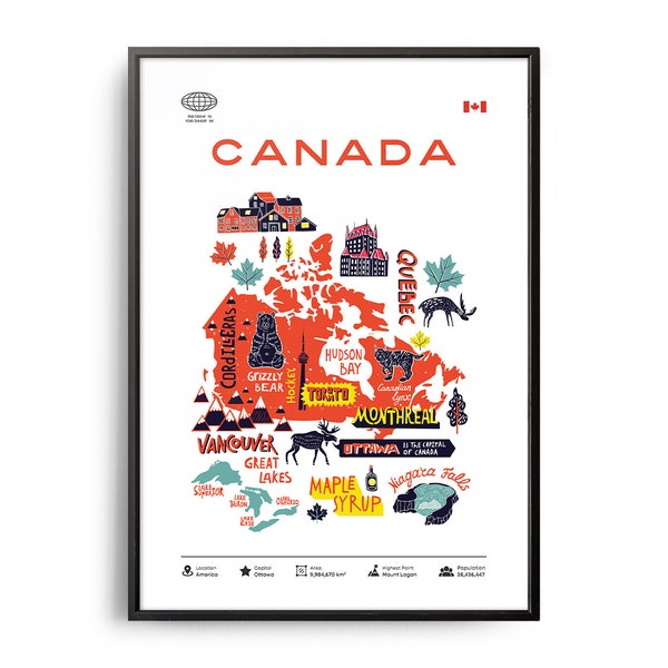Canada Poster - Etsy Canada