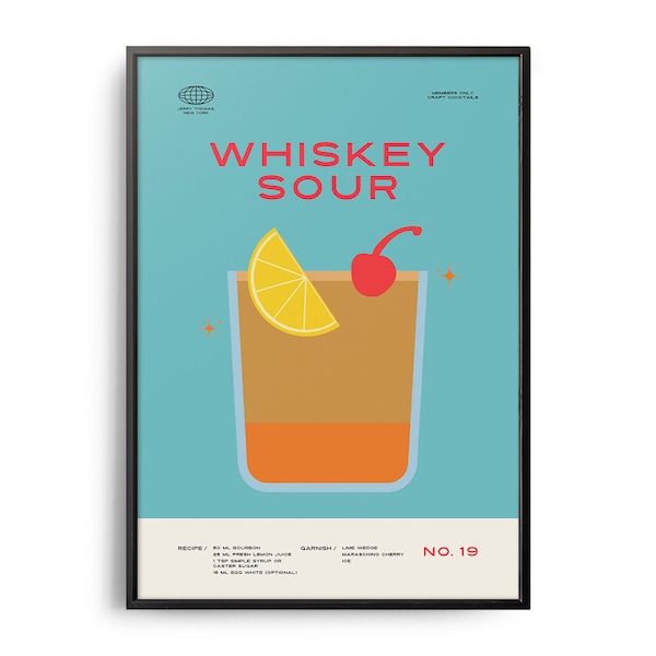 Whiskey Poster - Etsy