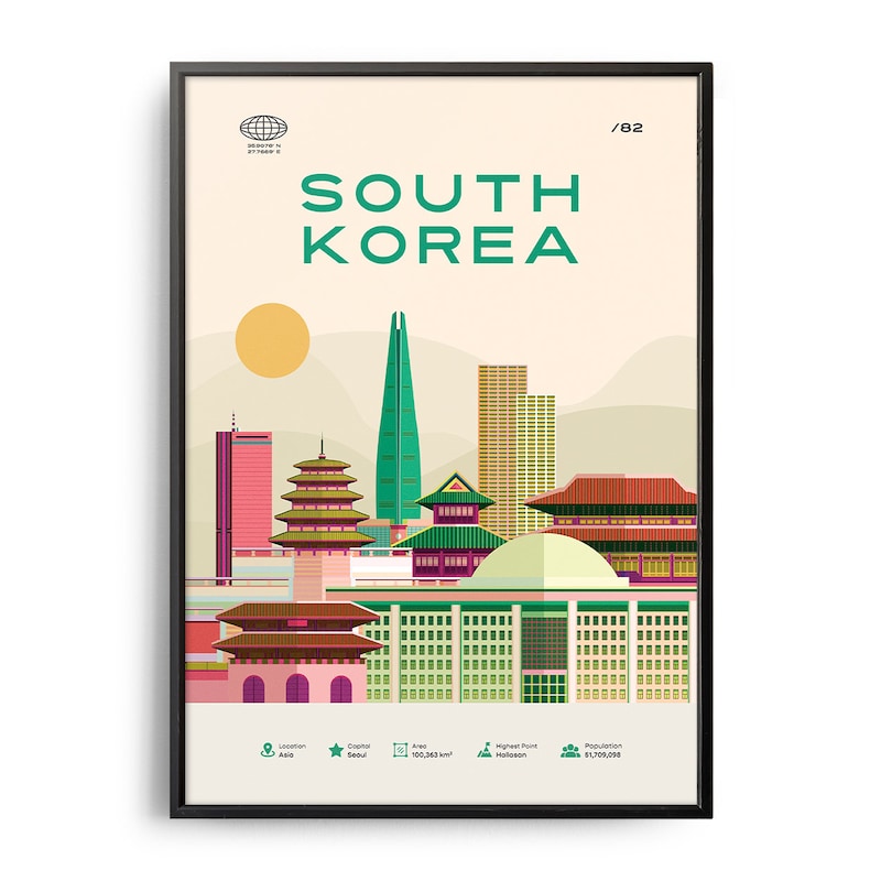 Korean Poster - Etsy