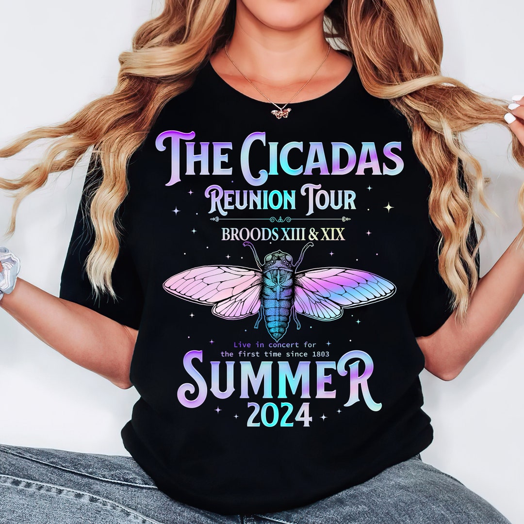 The Cicadas Reunion Tour Png, Cicadas Invasion Summer Scream 2024 Png ...