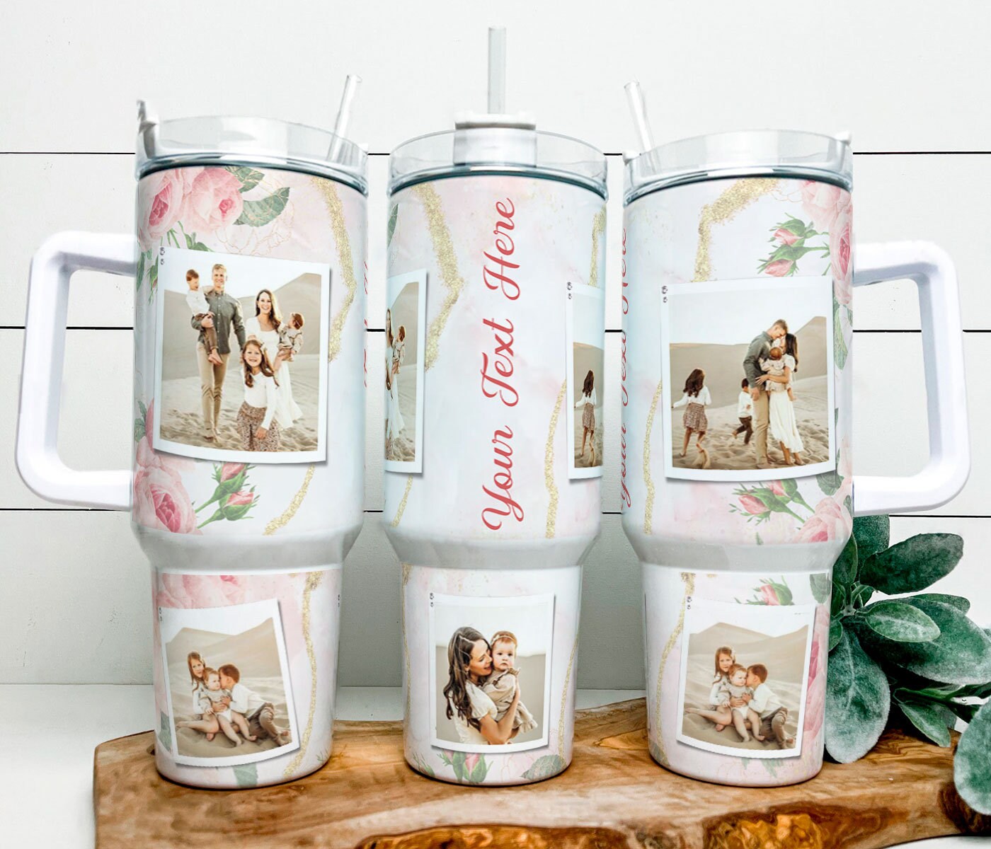 Personalized Photo 40oz Tumbler, Custom Photo 40oz Quencher Tumbler ...