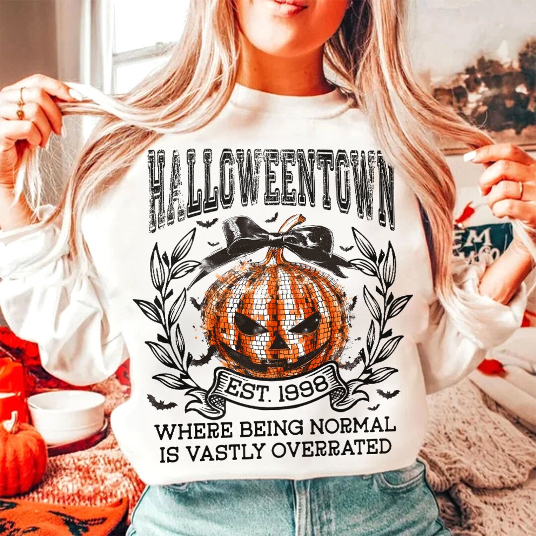 Halloween Town Png, Pumpkin Face Png, Spooky Season Png, Halloween ...