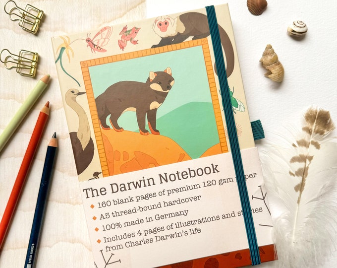 Darwin's Notebook & Sketchbook - Etsy