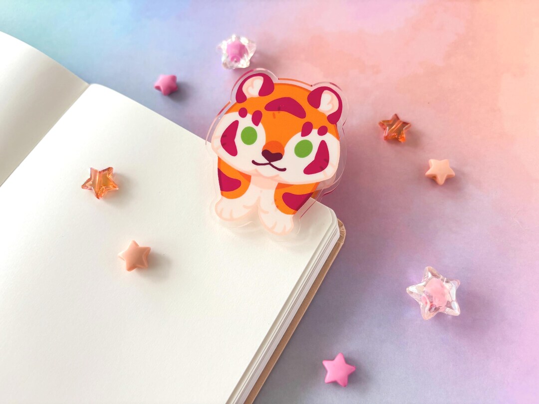 Grabby Tiger Snack & Binder Clip - Etsy