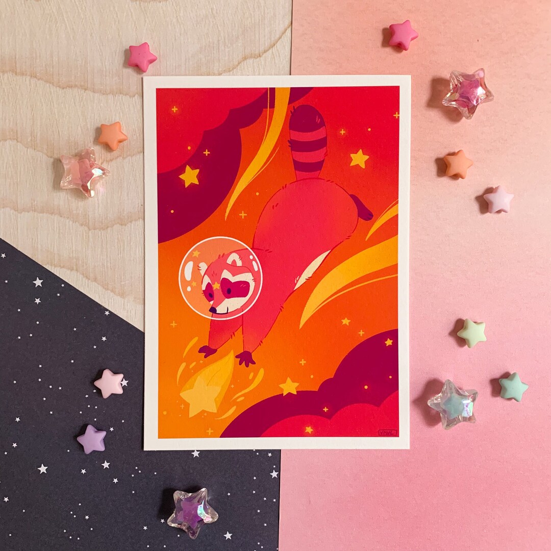 Chasing Stars Art Print - Etsy