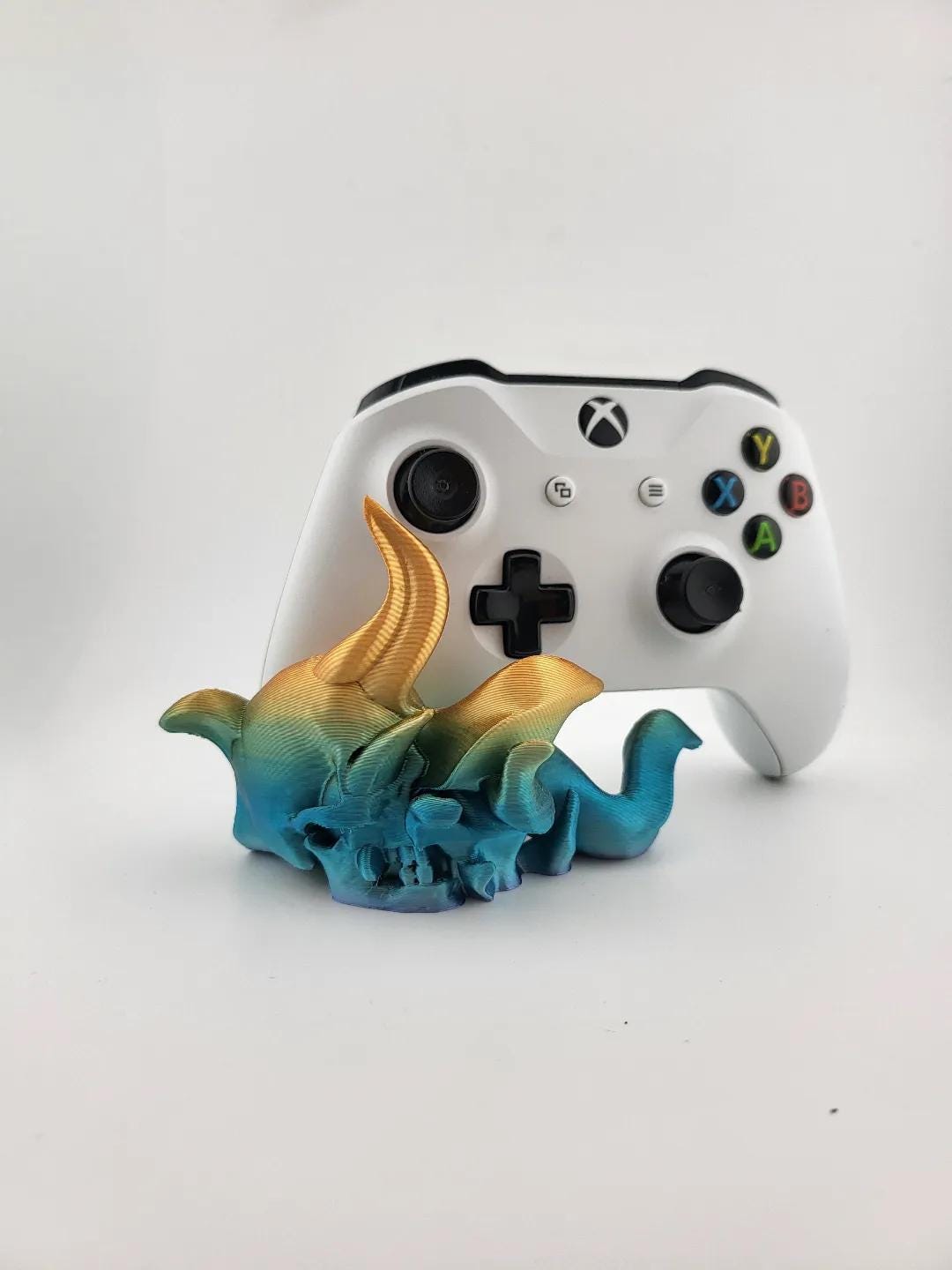 Smokey Skull Controller Stand 3D Printed Gothic Gaming Accessory - Etsy