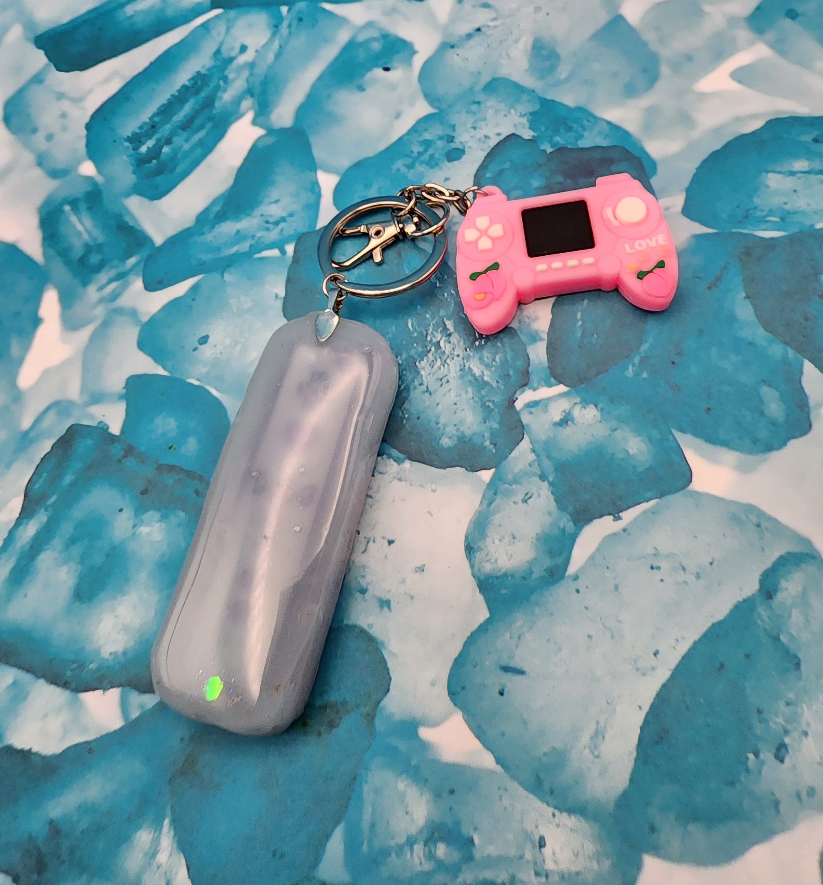 Videogame Cute Controller Shaker Keychains - Etsy