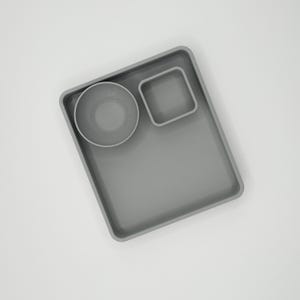 Modern Remote Control Tray – Sleek Storage With Dual Bowls - Etsy