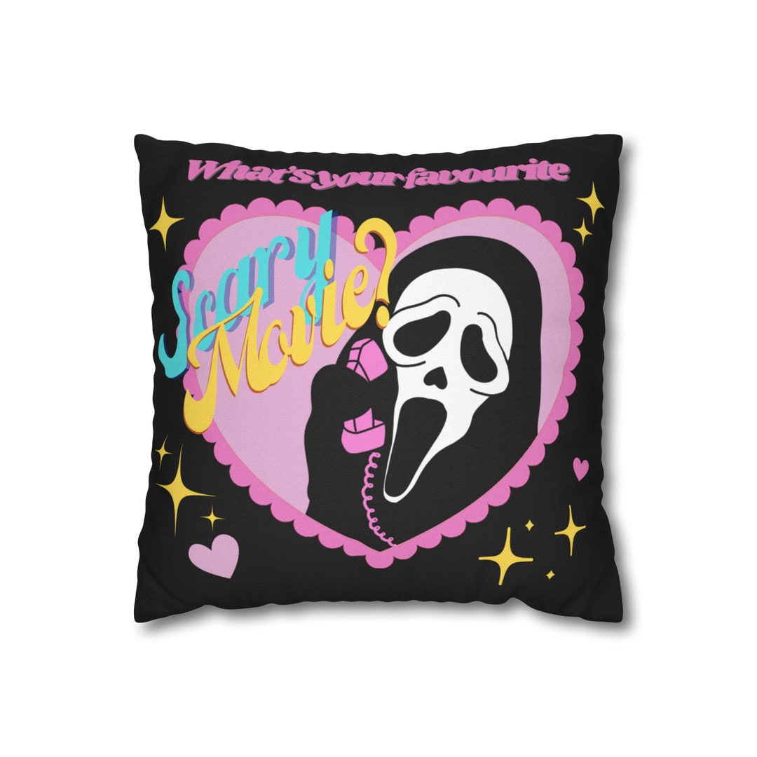 Scary Movie Scream Cute Cushion Cover Square Pillow Case - Etsy