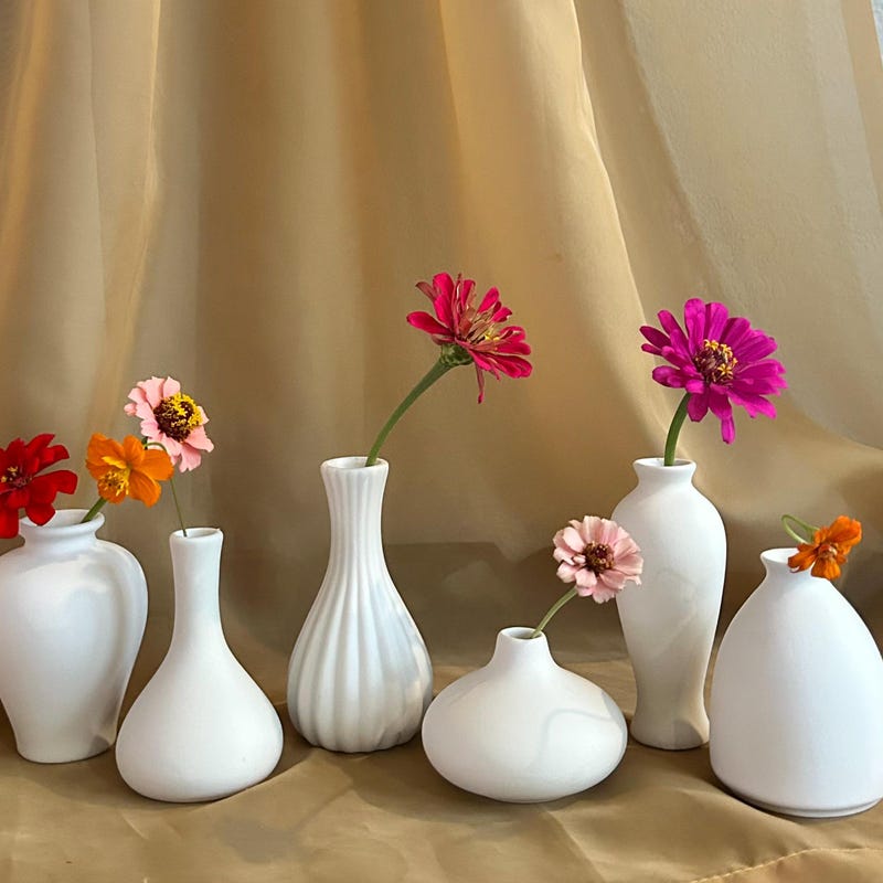 Bud Vase Ceramic 6 Inch - Etsy