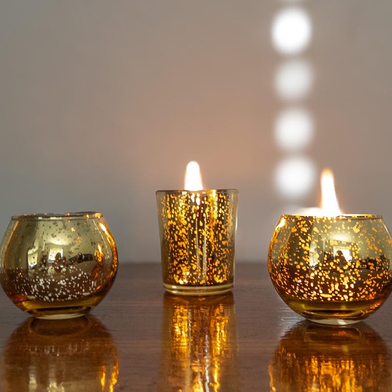 Glowing Tea Light Holder - Etsy