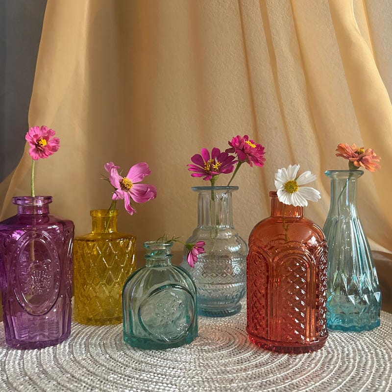 Orange Vases - Etsy