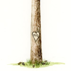 Alabama State Tree/longleaf Pine/custom Gift/ Fine Art Print/ Great ...