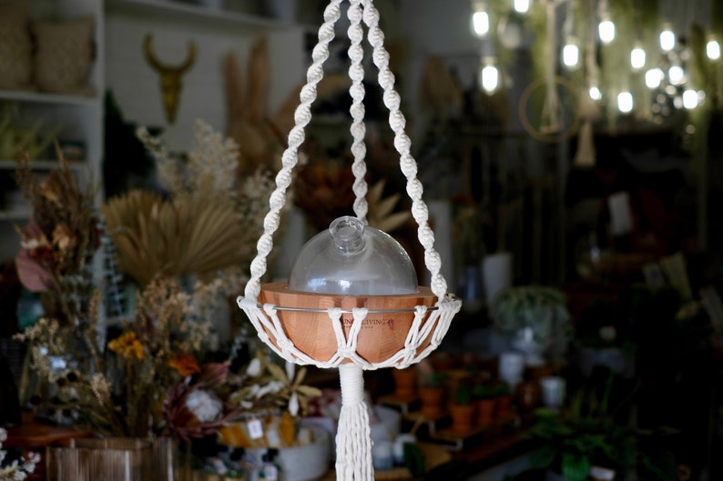 Macrame Aria Diffuser Holder - Etsy