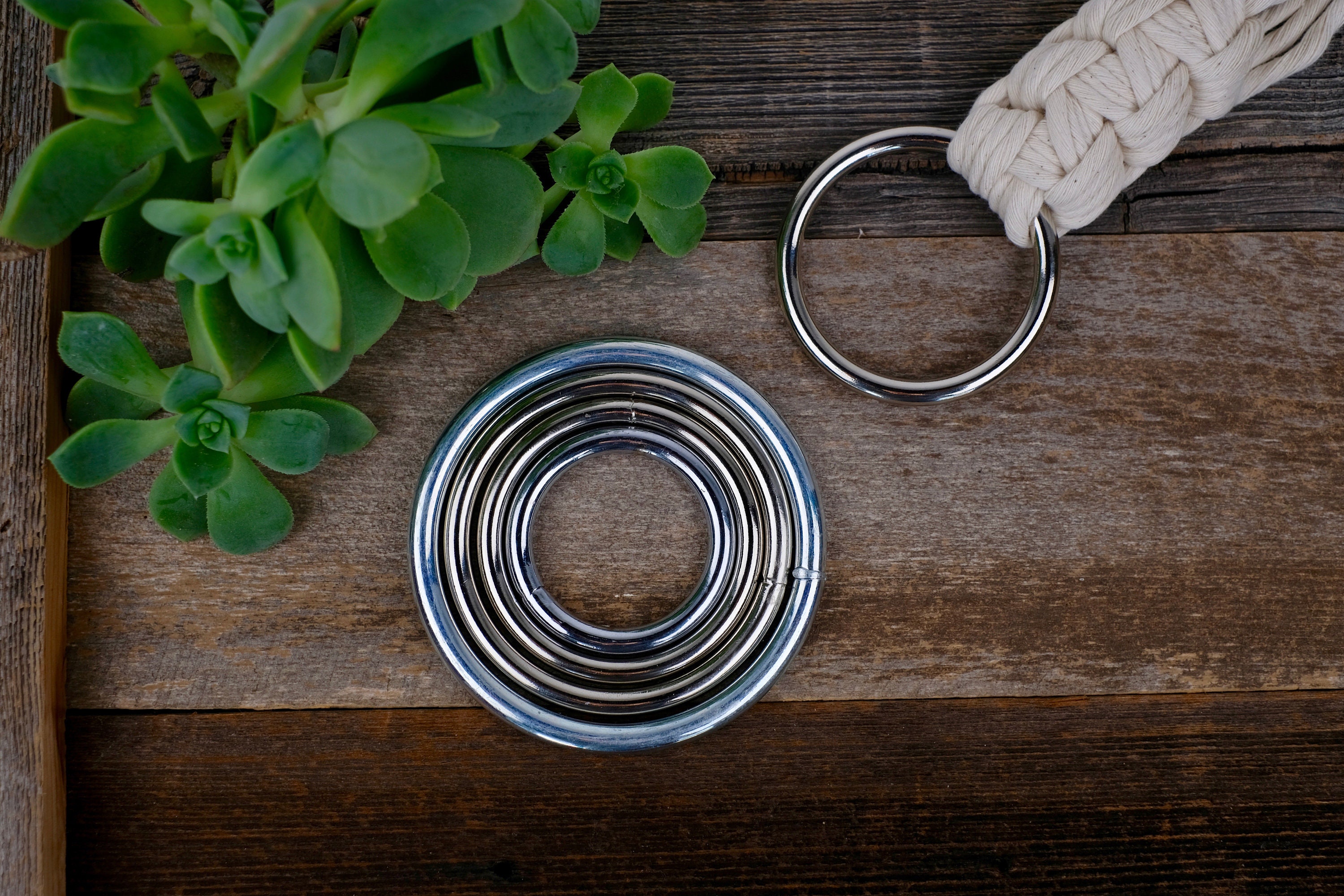 Welded Steel Rings for Macrame, Crafting, Outdoor, 2, 2.5, 3 Inch - Etsy