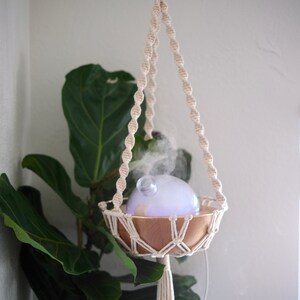 Macrame Aria Diffuser Holder | Etsy