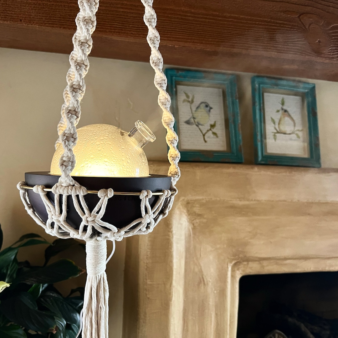 Macrame Mini Aria Diffuser Holder - Etsy