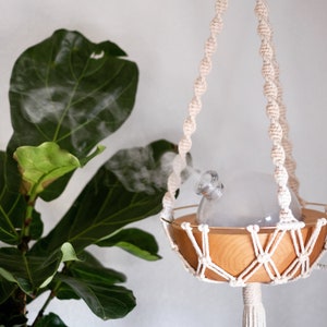 Macrame Aria Diffuser Holder | Etsy