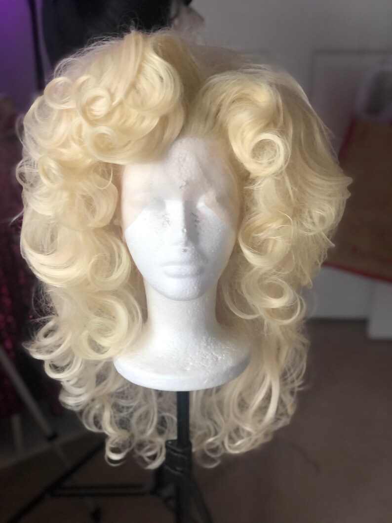 Dolly Parton Curly Layered Bouffant - Etsy