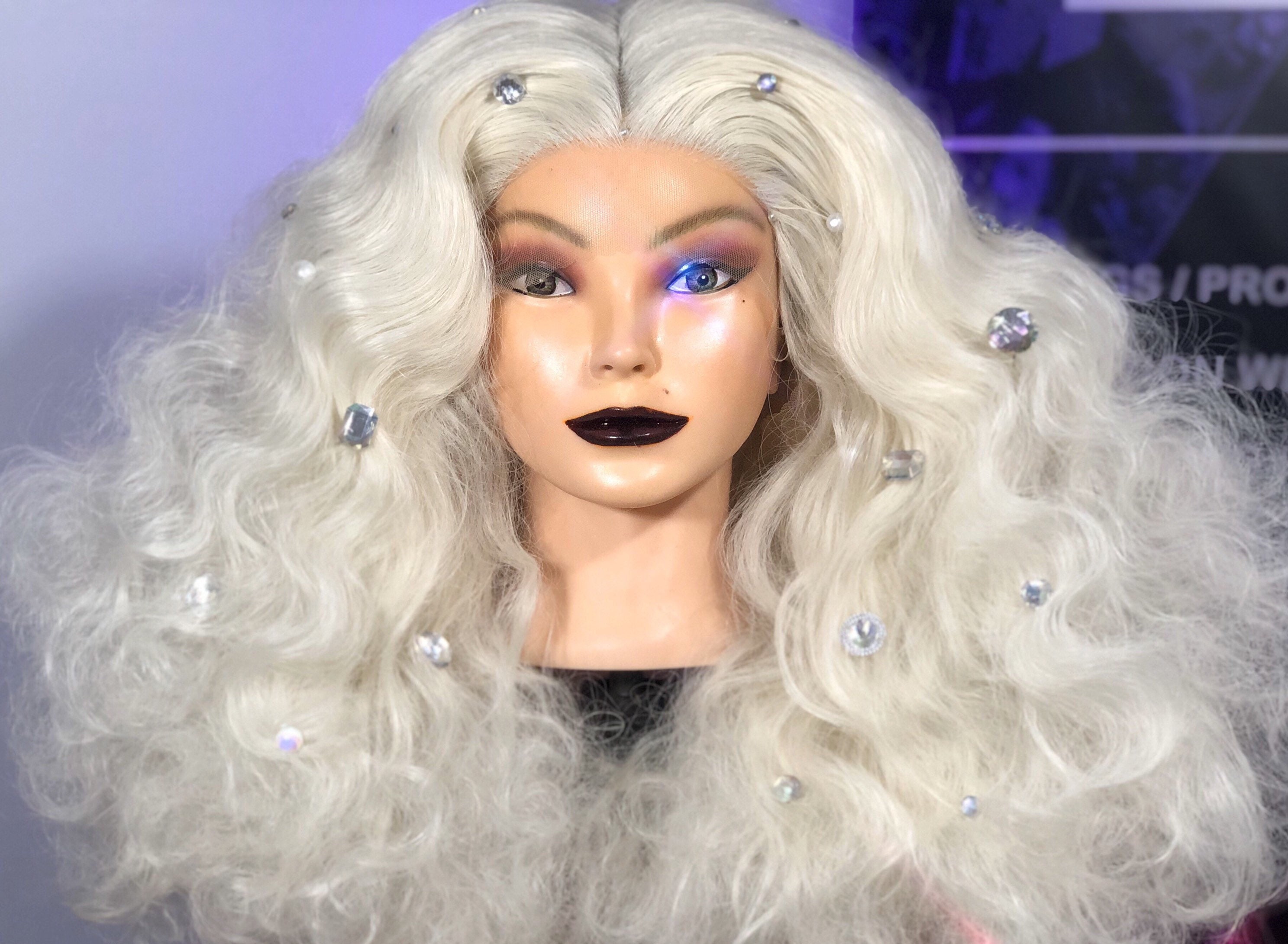 Studio 54 Disco Soft Fluffy Styled Lace Front Wig - Etsy