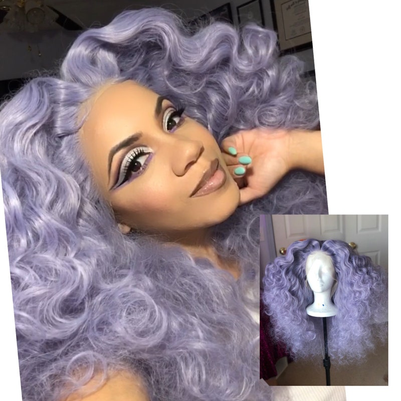 Lilac Wig - Etsy