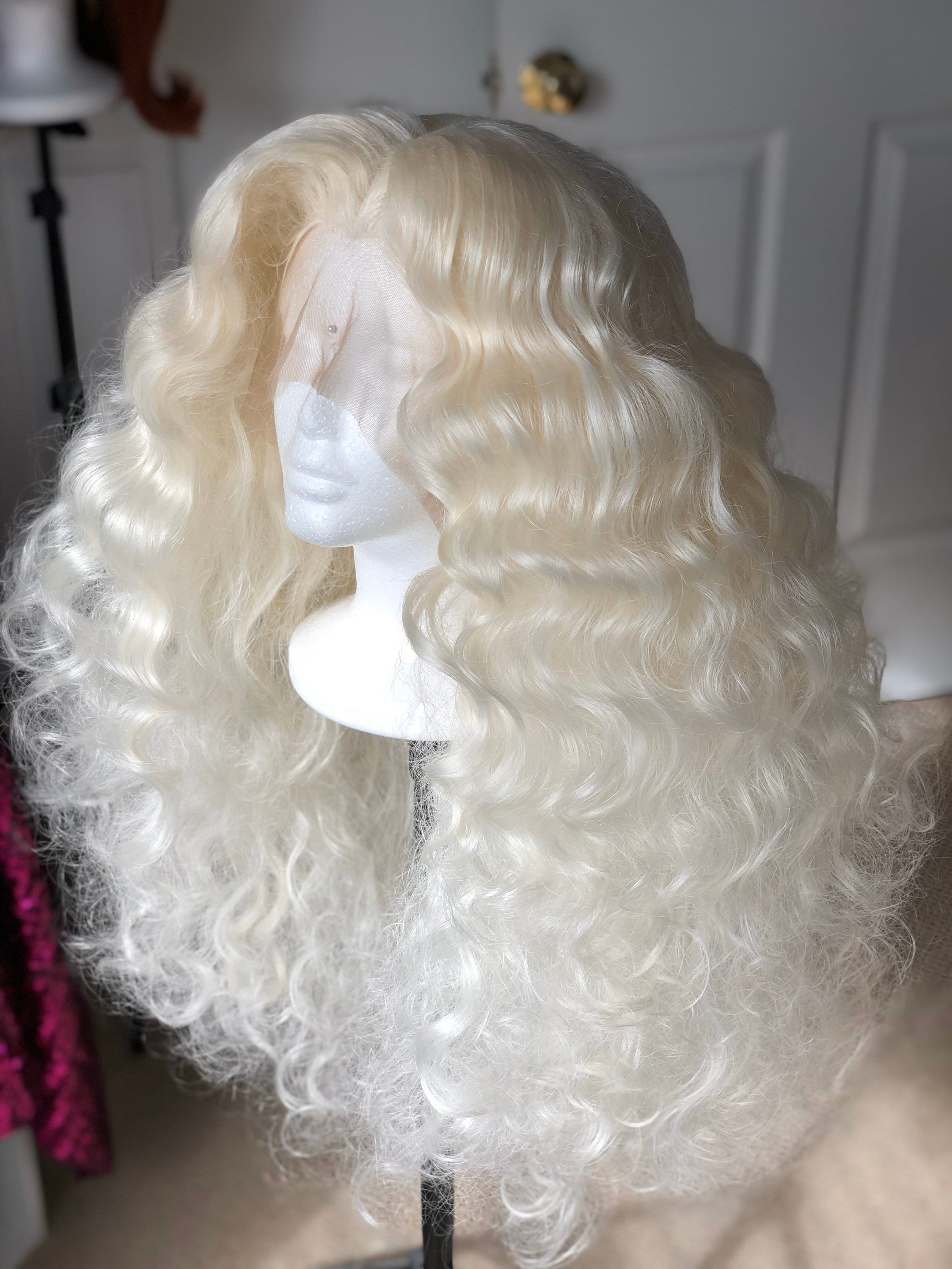 Studio 54 Disco Soft Fluffy Styled Lace Front Wig - Etsy