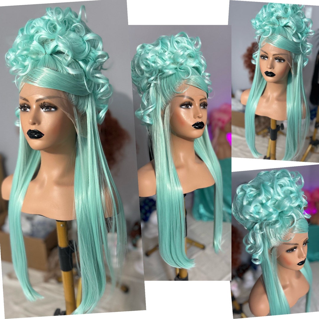 Mint Green 90s Freak Nik Double Stacked - Etsy