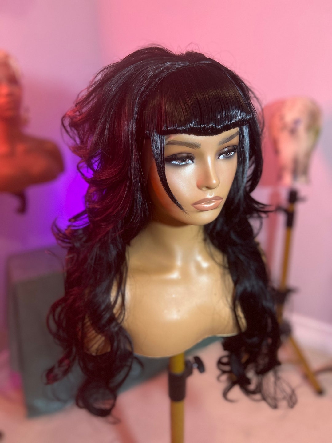 Layered Style With Fang Bang - Etsy