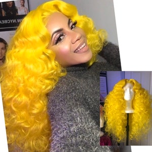 Lemon Drop Studio 54 Big Curly Disco Hair - Etsy