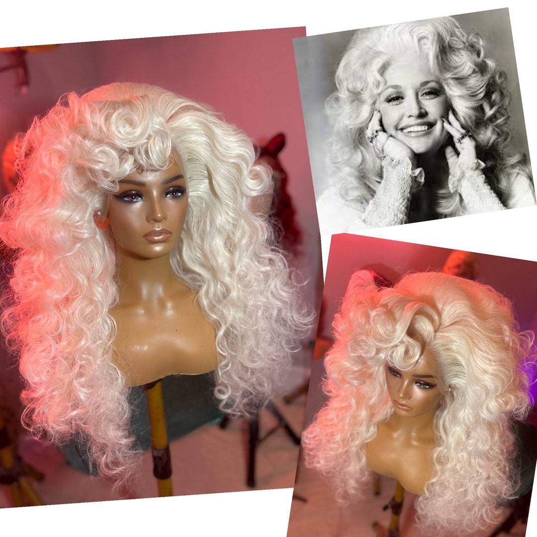 Dolly Parton Curly Layered Bouffant - Etsy