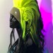 Neon Green Cyberpunk Mohawk - Etsy